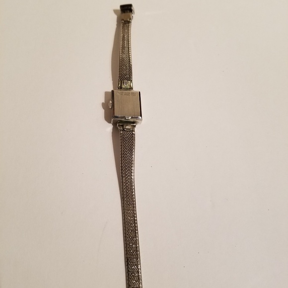 Helbros | Accessories | Ladies 7 Jewels Helbros Diamond Bezel Watch ...